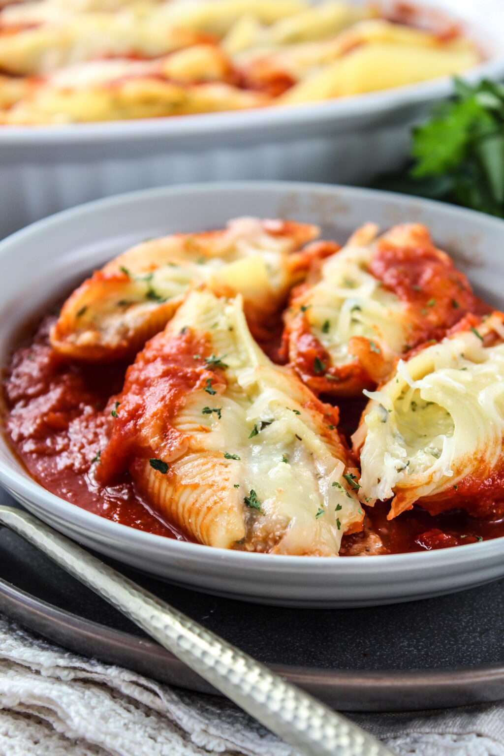 Easy Stuffed Shells | Baking You Happier