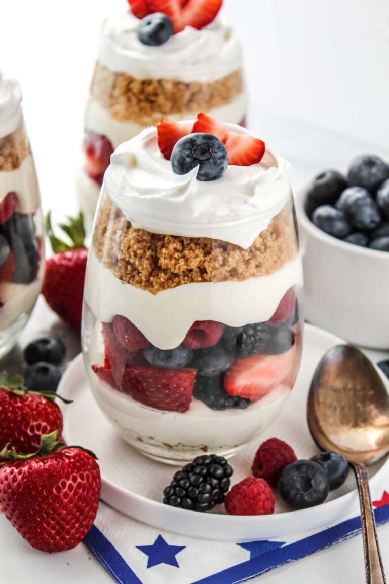 Berry Cheesecake Parfaits | Baking You Happier