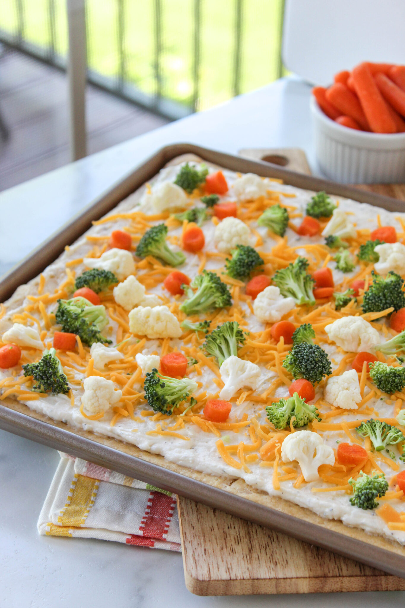 Veggie Pizza | Baking You Happier