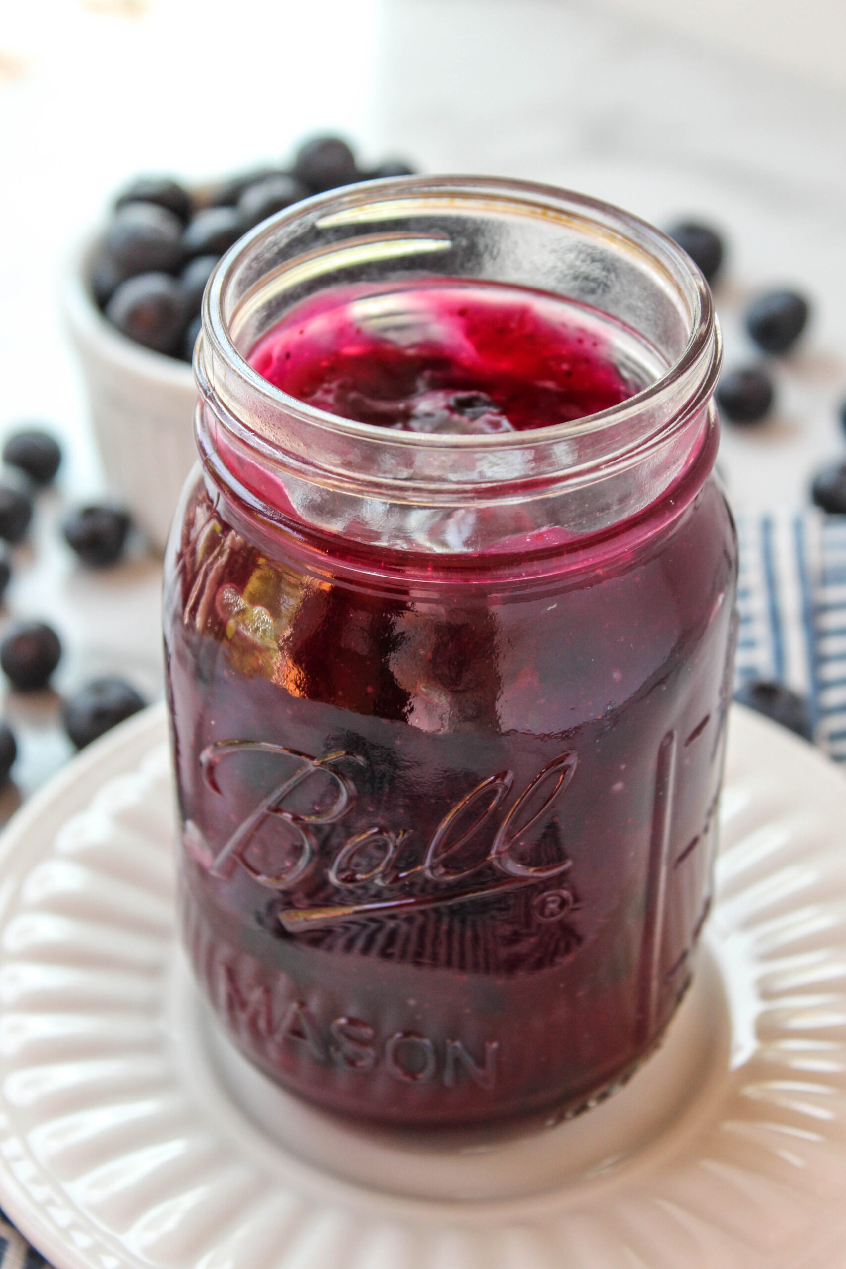 Homemade Blueberry Sauce | Baking You Happier