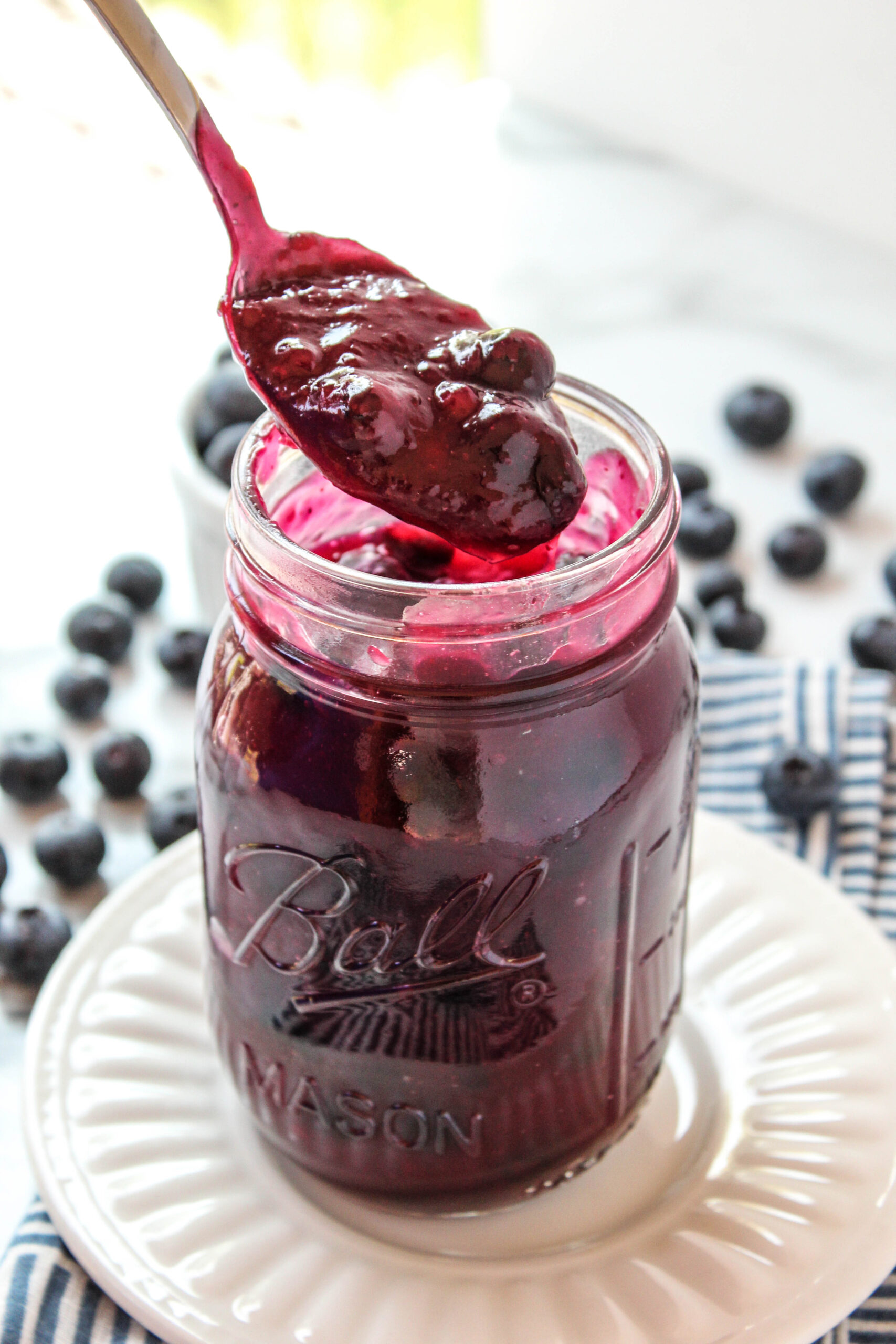 Homemade Blueberry Sauce | Baking You Happier