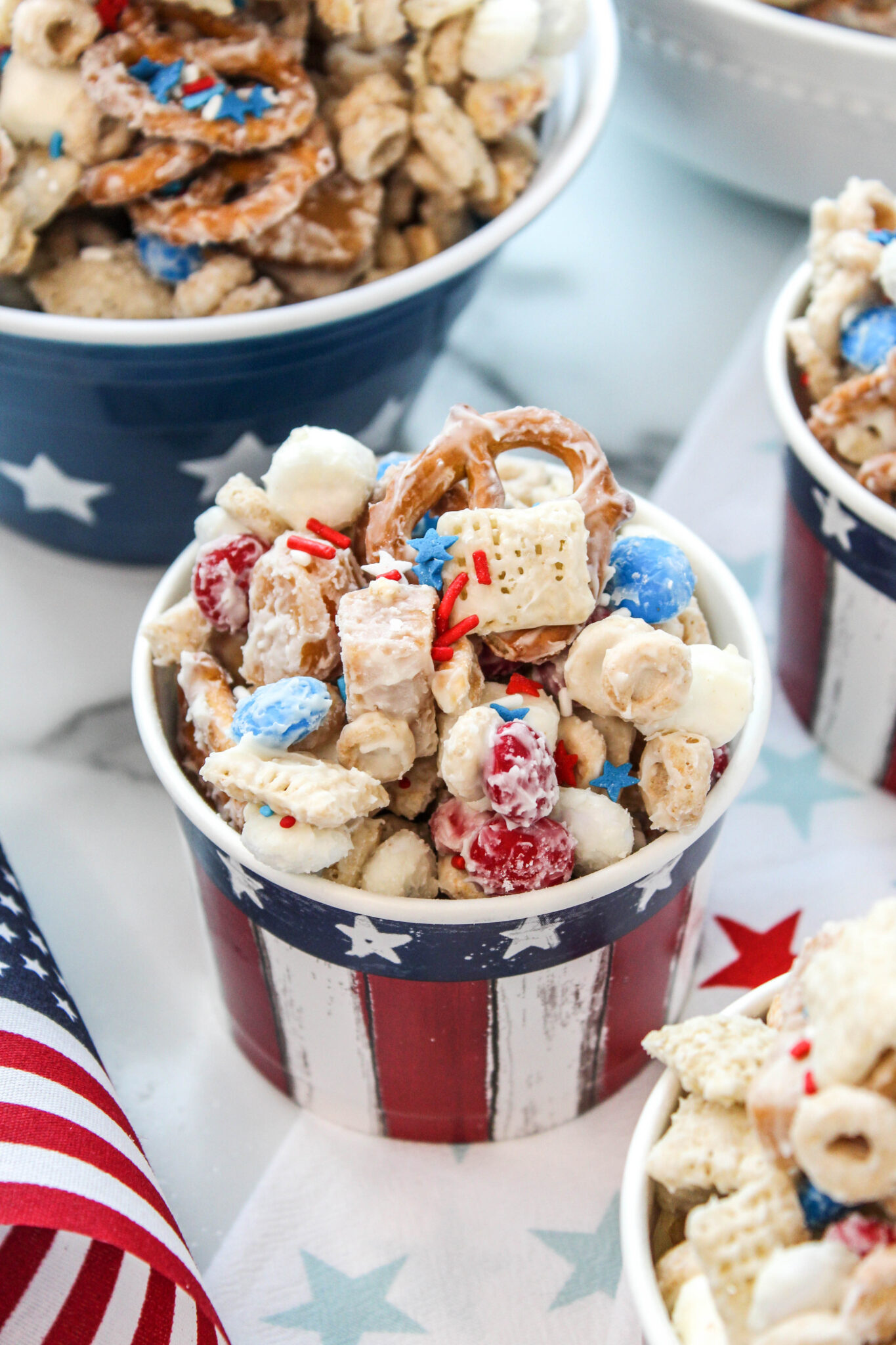 Patriotic Party Mix - Baking You Happier