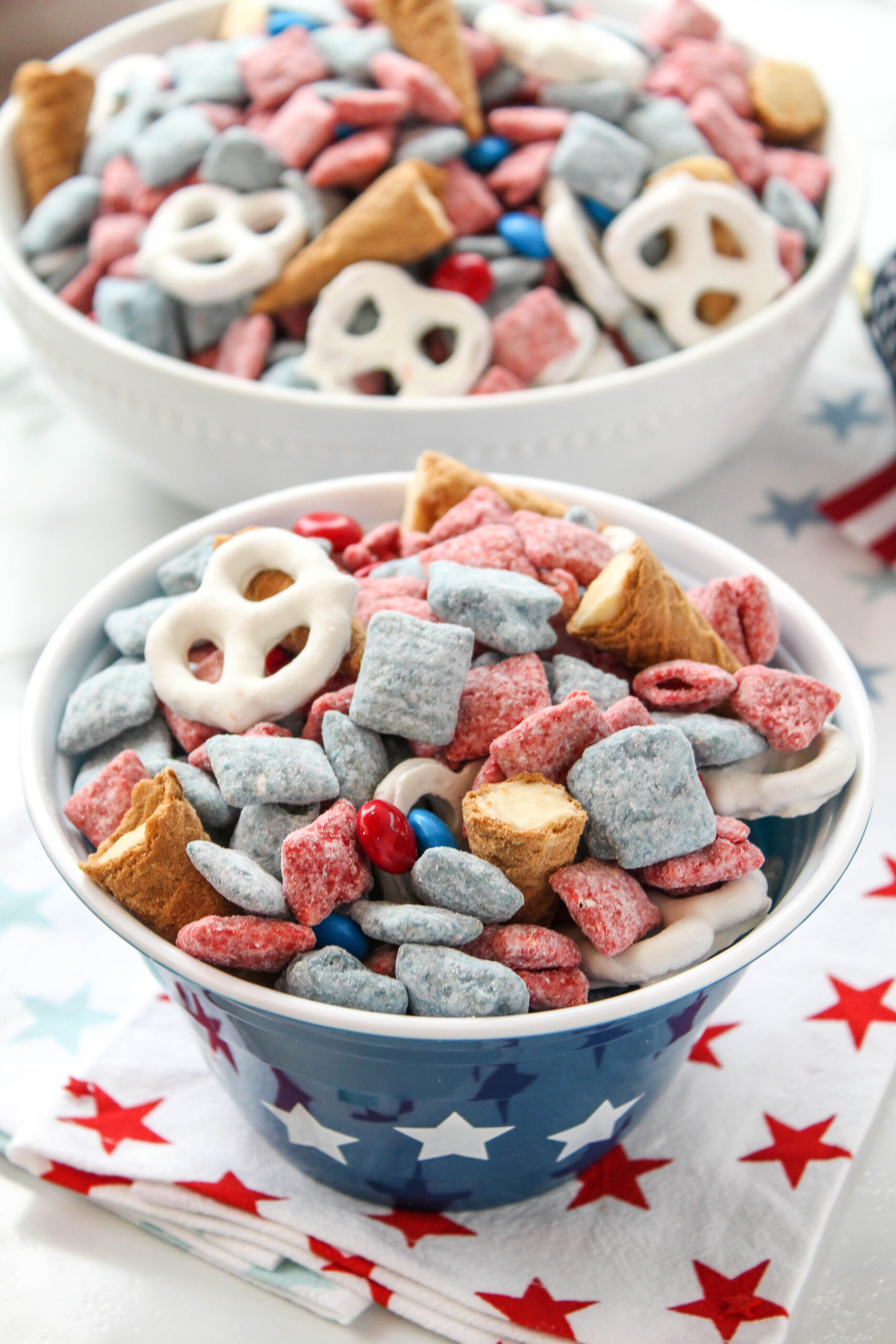 4th of July Snack Mix | Baking You Happier