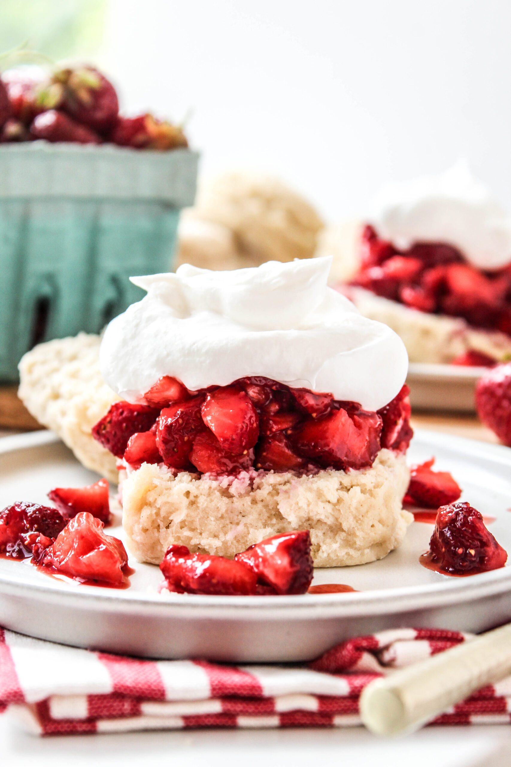Strawberry Shortcake | Baking You Happier