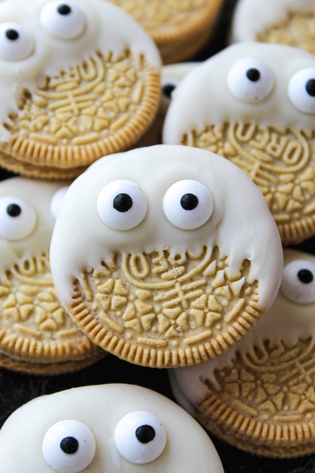 Oreo Ghost Cookies | Baking You Happier