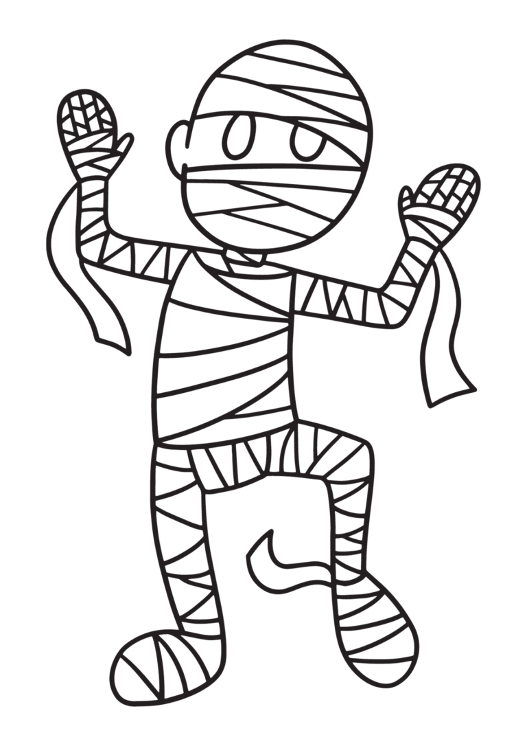 Free Printable Halloween Coloring Book - Baking You Happier