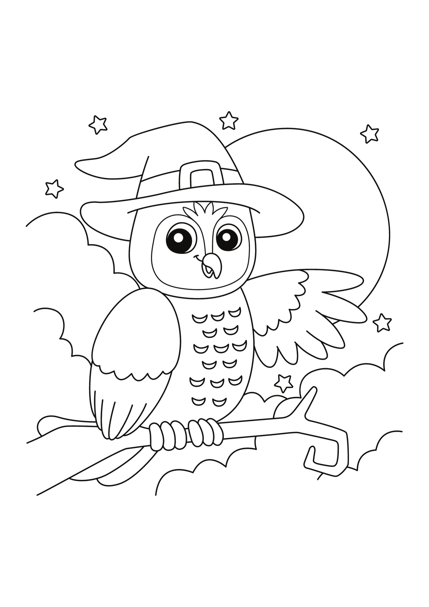 Free Printable Halloween Coloring Book | Baking You Happier