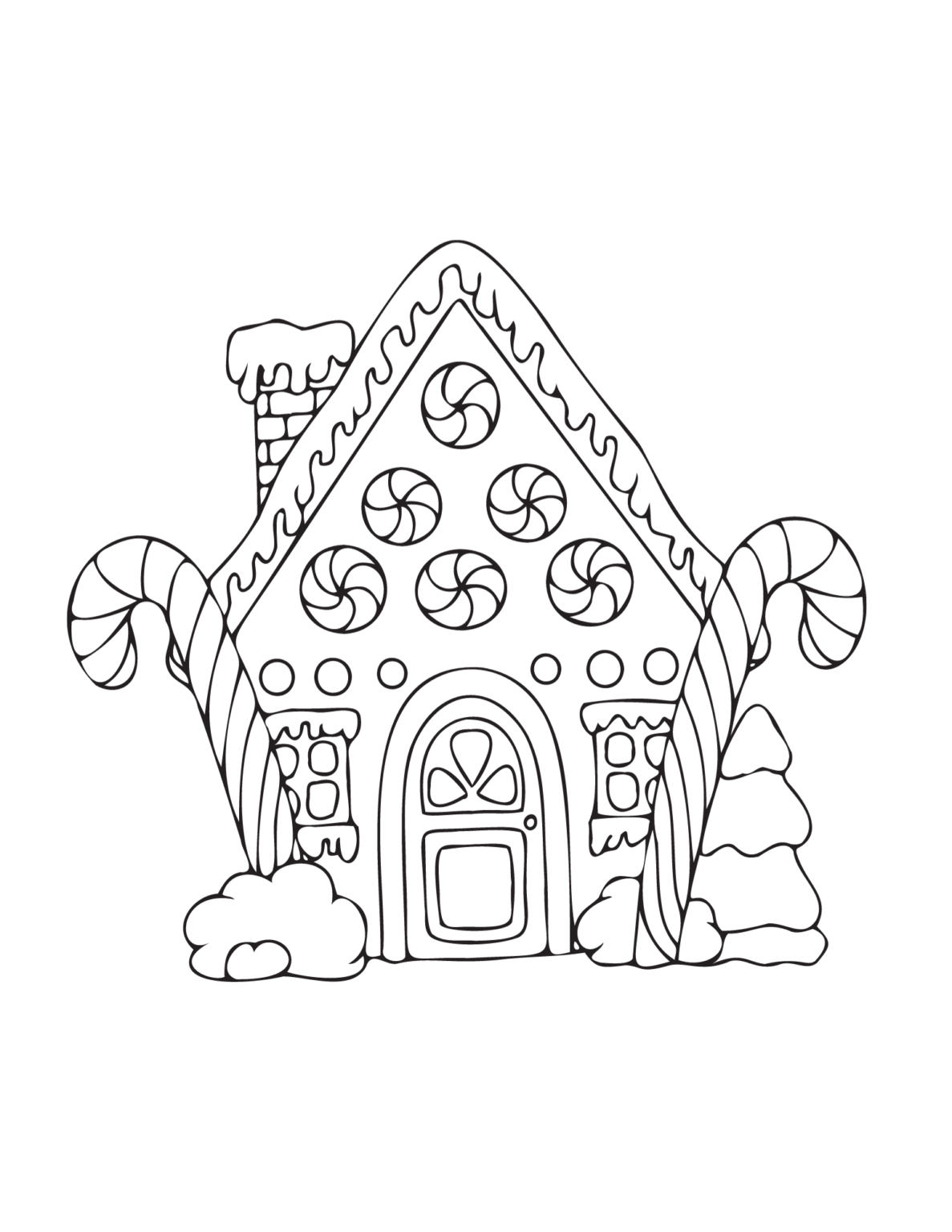 Free Printable Christmas Coloring Book | Baking You Happier