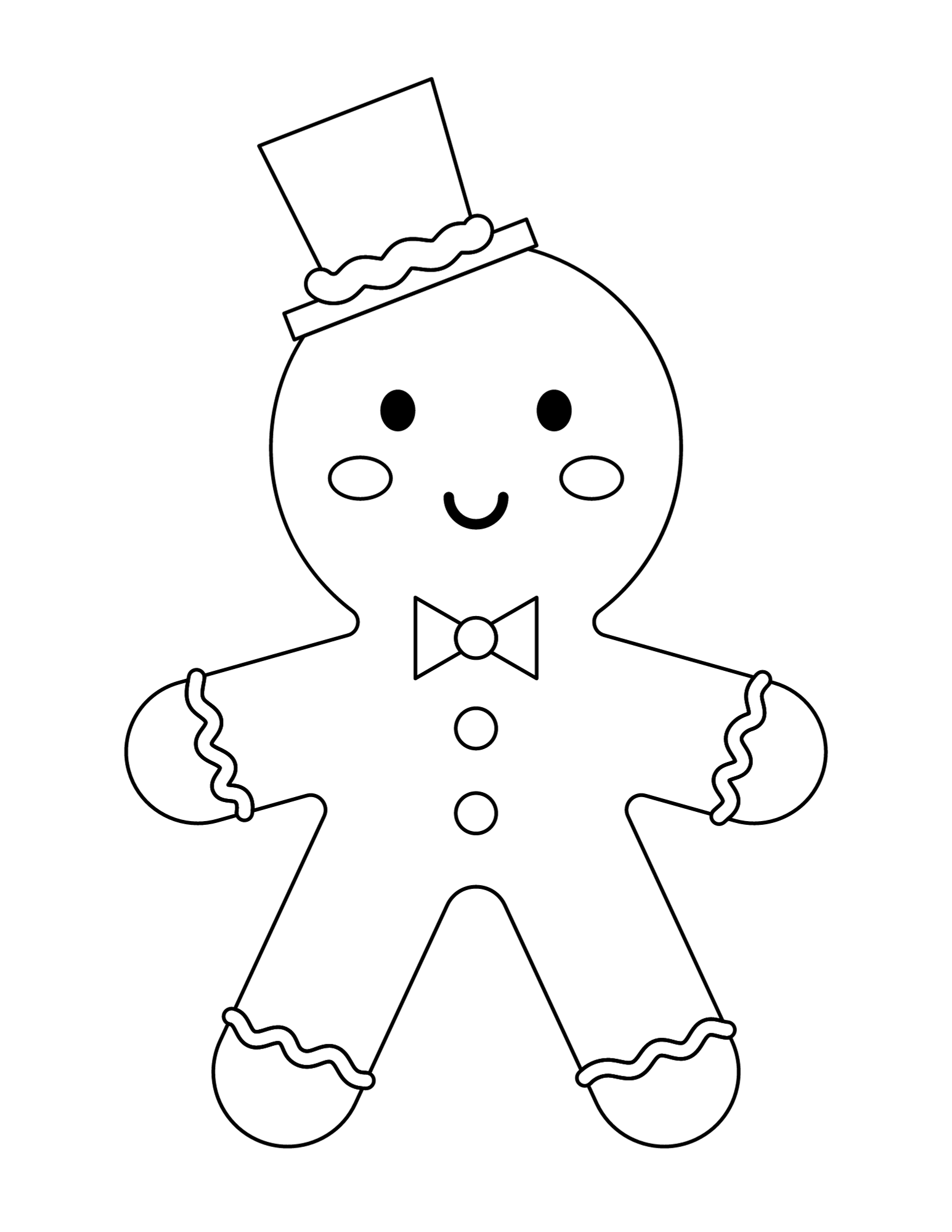 Free Printable Christmas Coloring Book | Baking You Happier