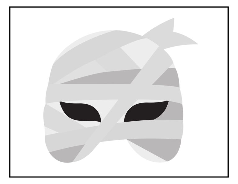 Free Printable Halloween Masks | Baking You Happier