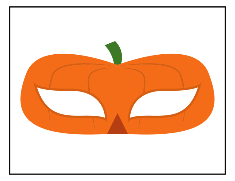 Free Printable Halloween Masks | Baking You Happier