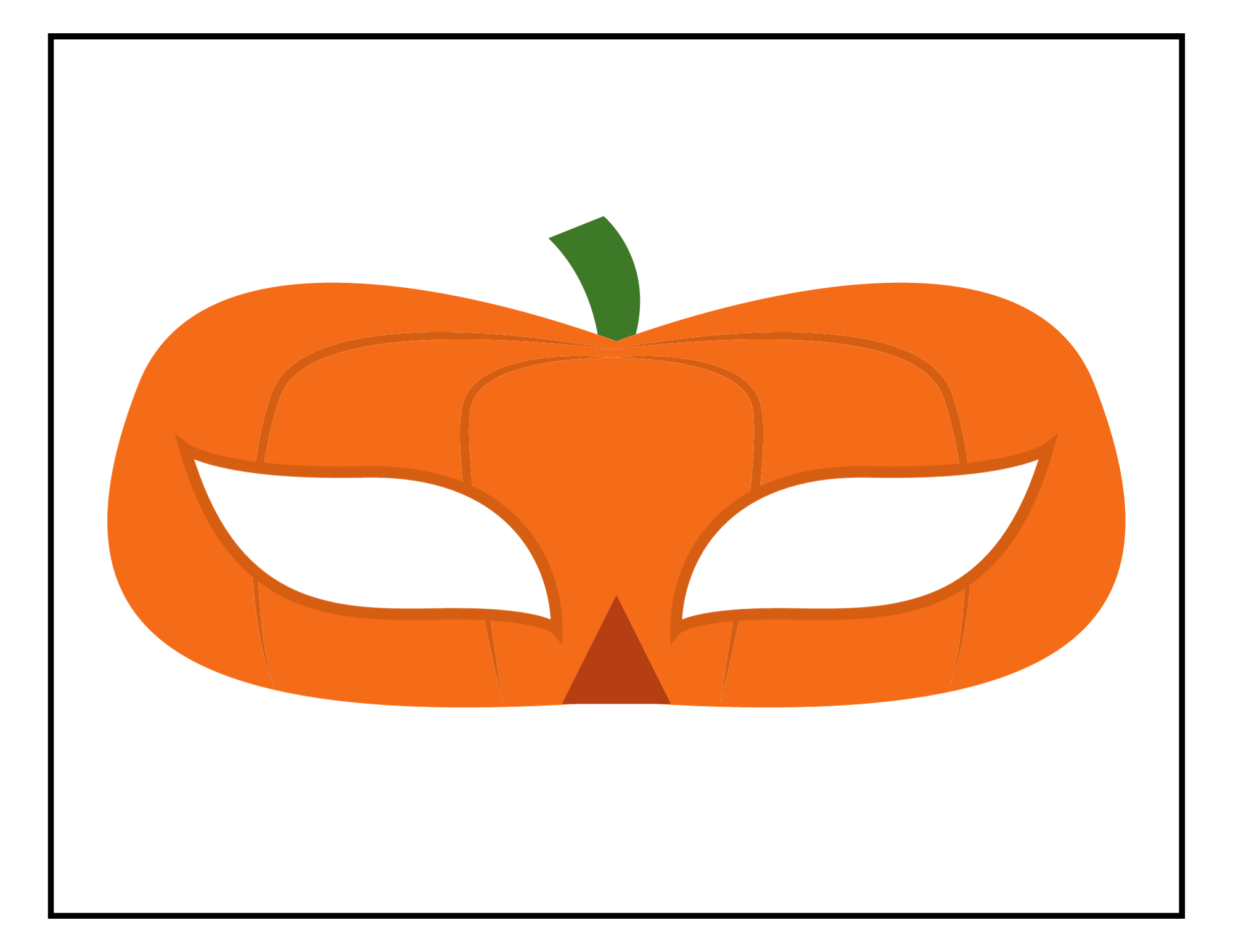 Free Printable Halloween Masks | Baking You Happier