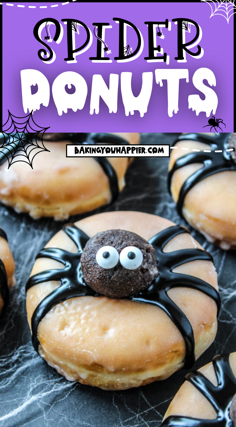 Spider Donuts | Baking You Happier