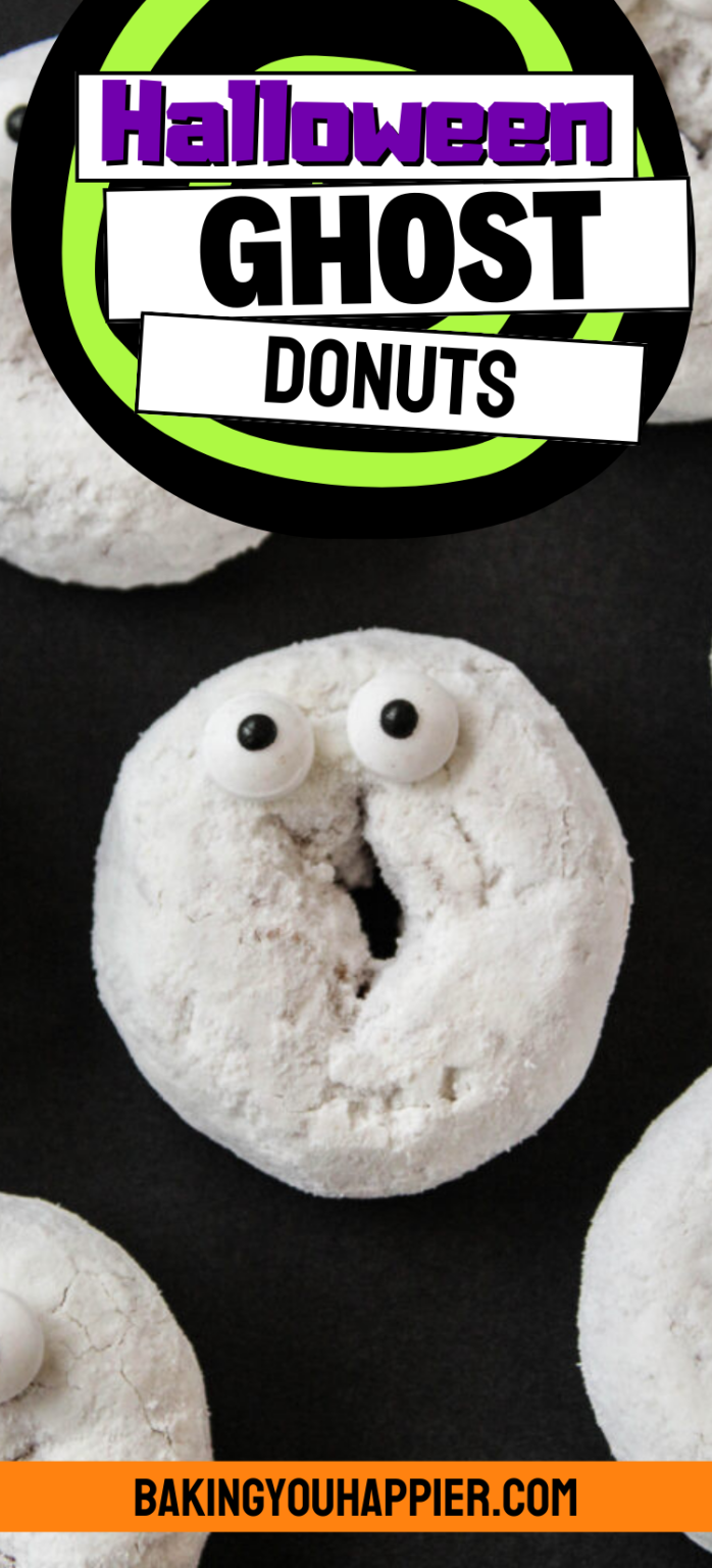 Halloween Ghost Donuts | Baking You Happier