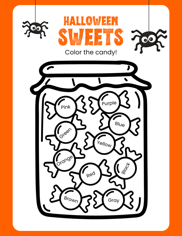 Free Printable Halloween Activity Sheets - Baking You Happier