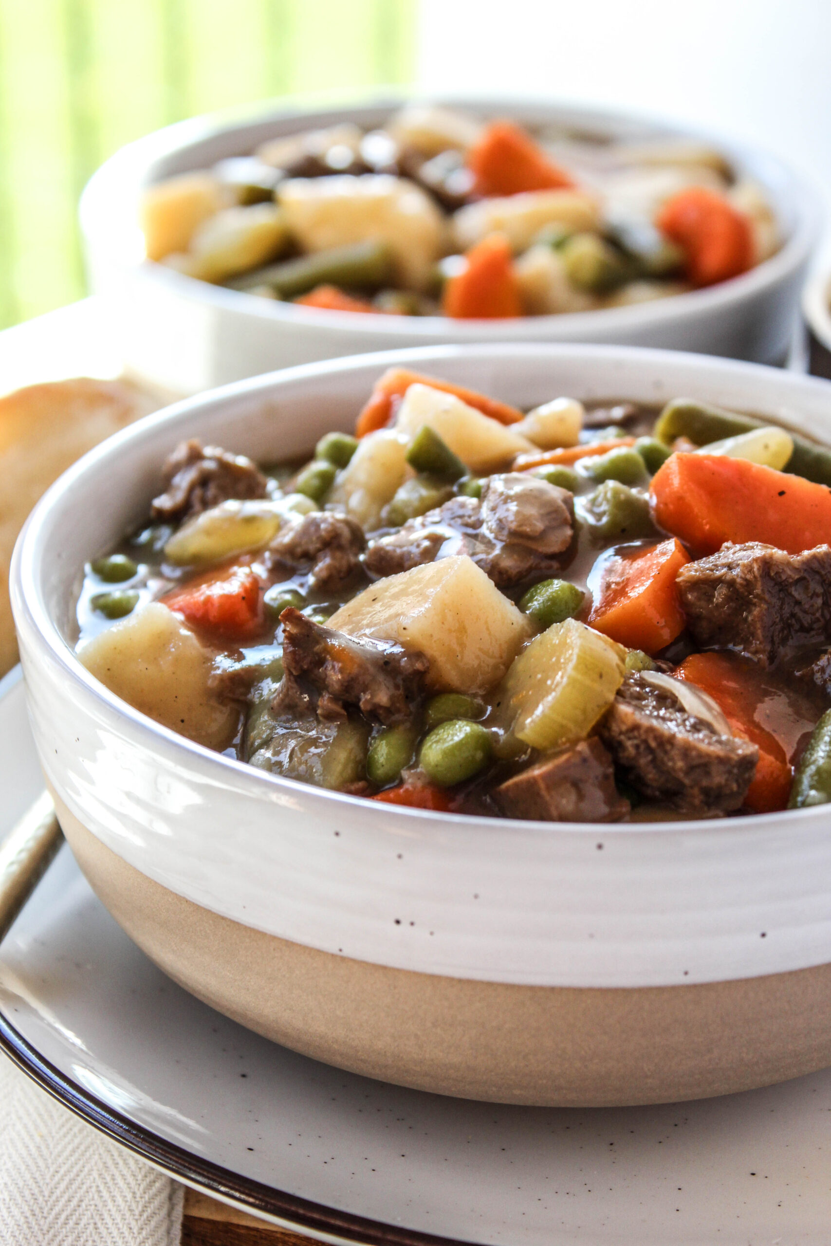 Vegetarian Beef Stew - Baking You Happier