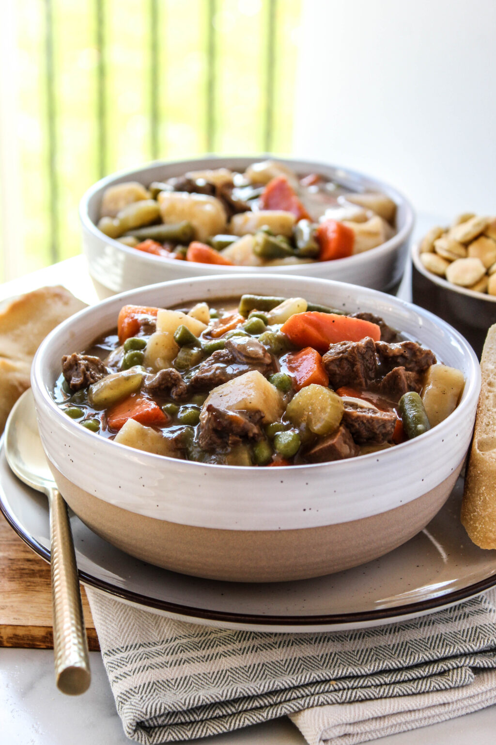 Vegetarian Beef Stew | Baking You Happier