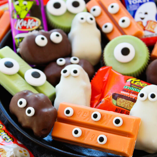 Candy Bar Monsters - Baking You Happier