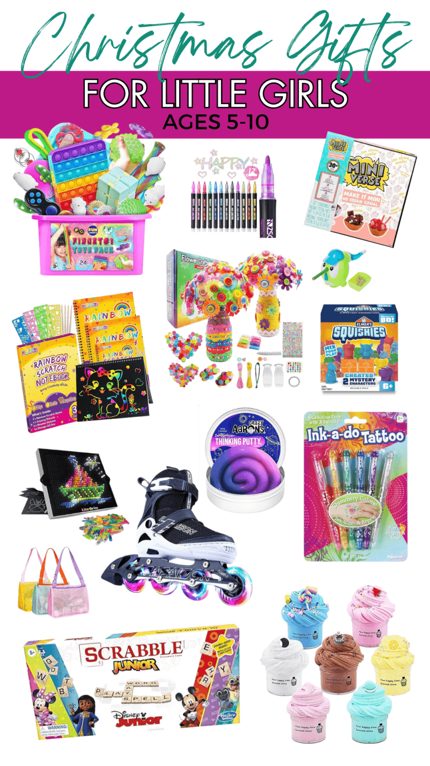 Christmas Gift Guide for Little Girls - Baking You Happier