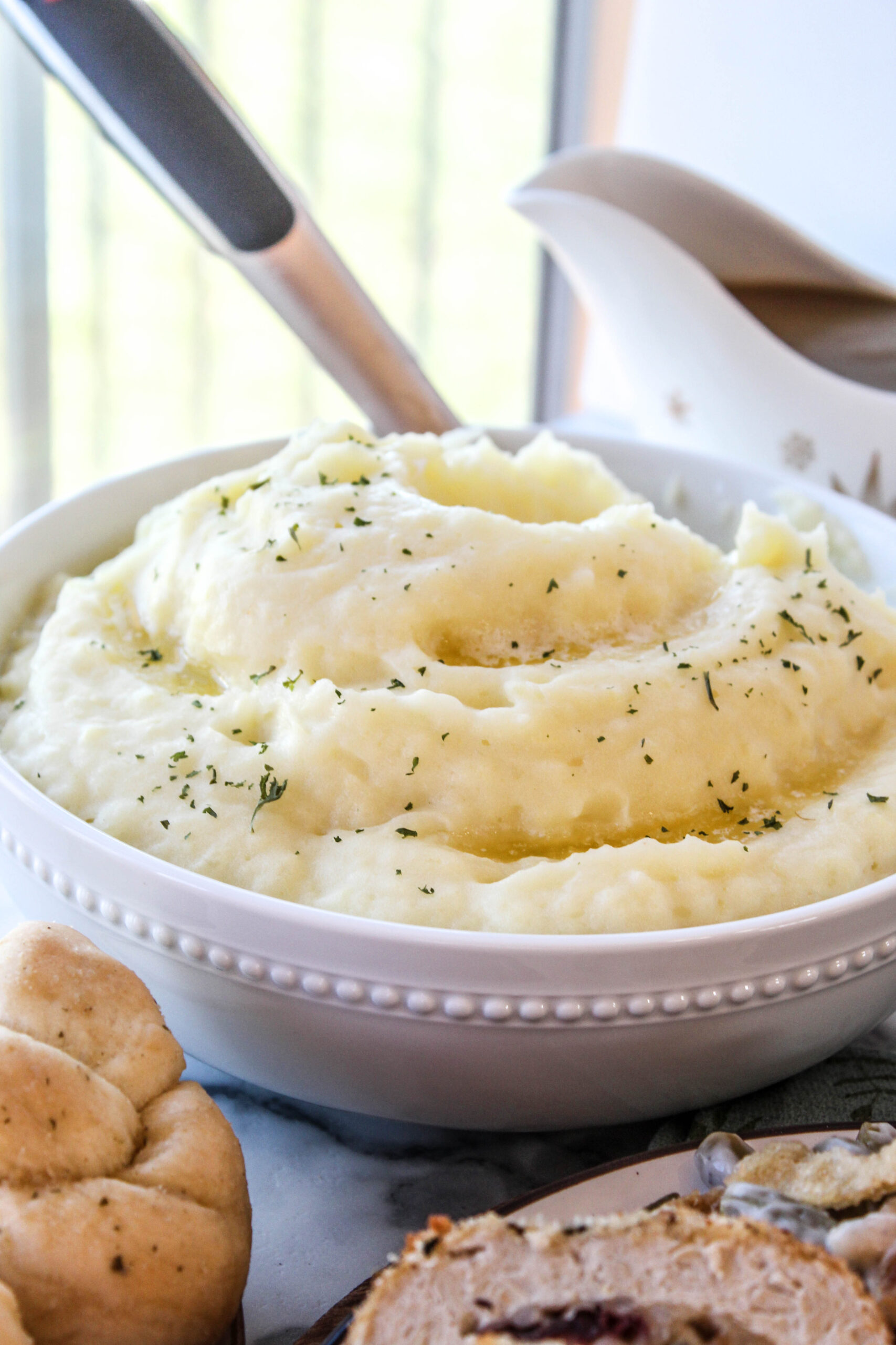 Creamy Mashed Potatoes - Baking You Happier
