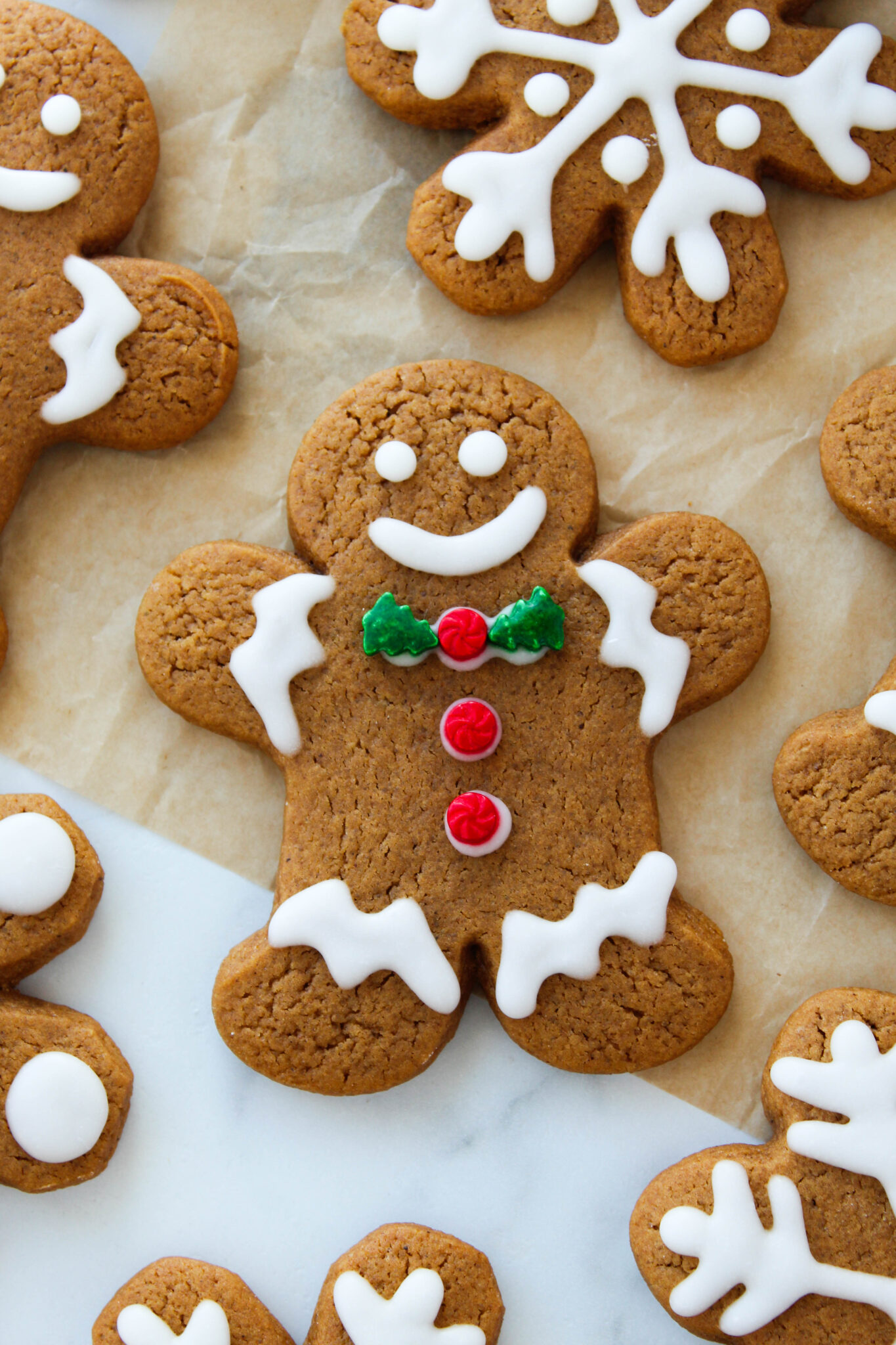 Gingerbread Man Cookies | Baking You Happier