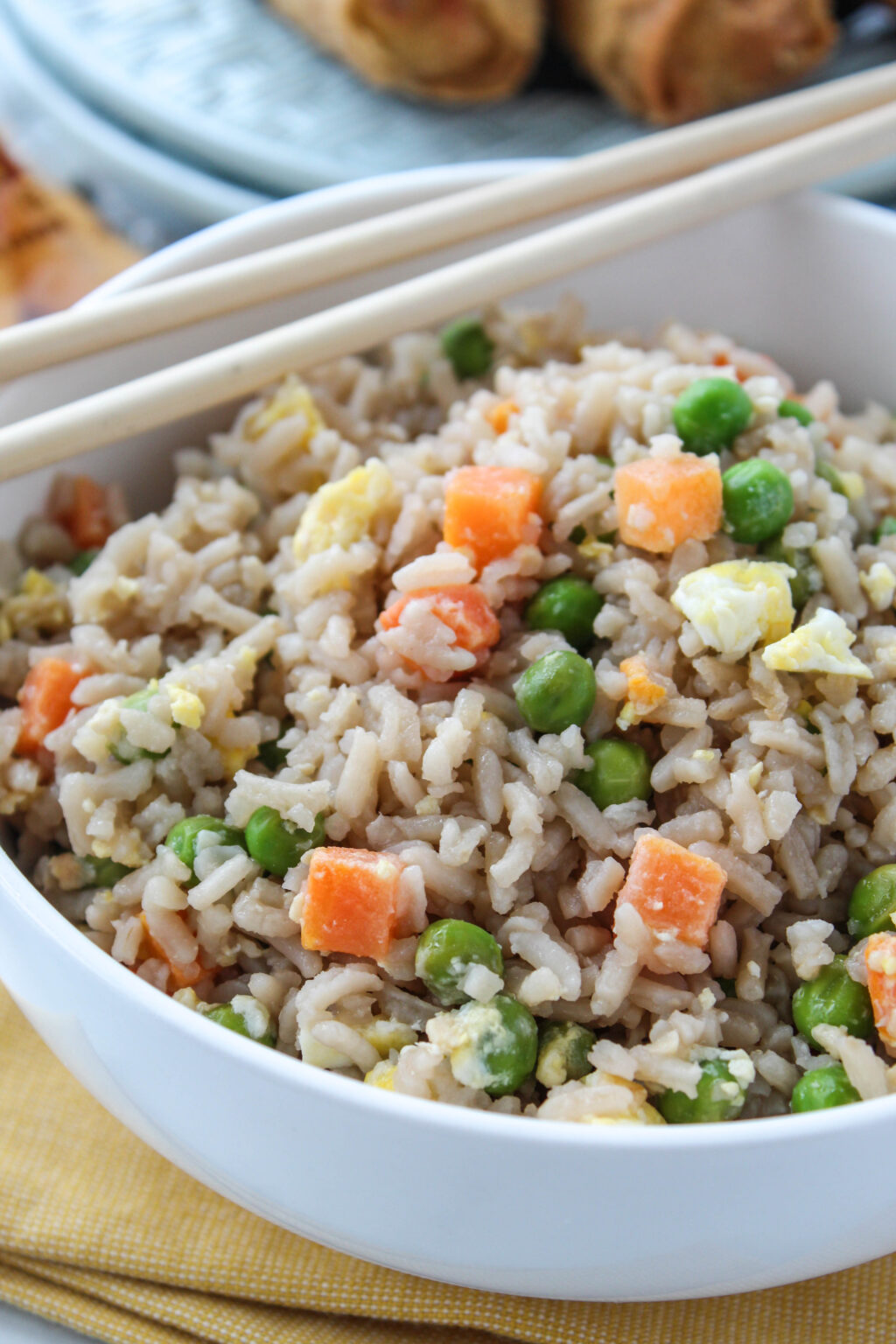 Easy Vegetable Fried Rice | Baking You Happier