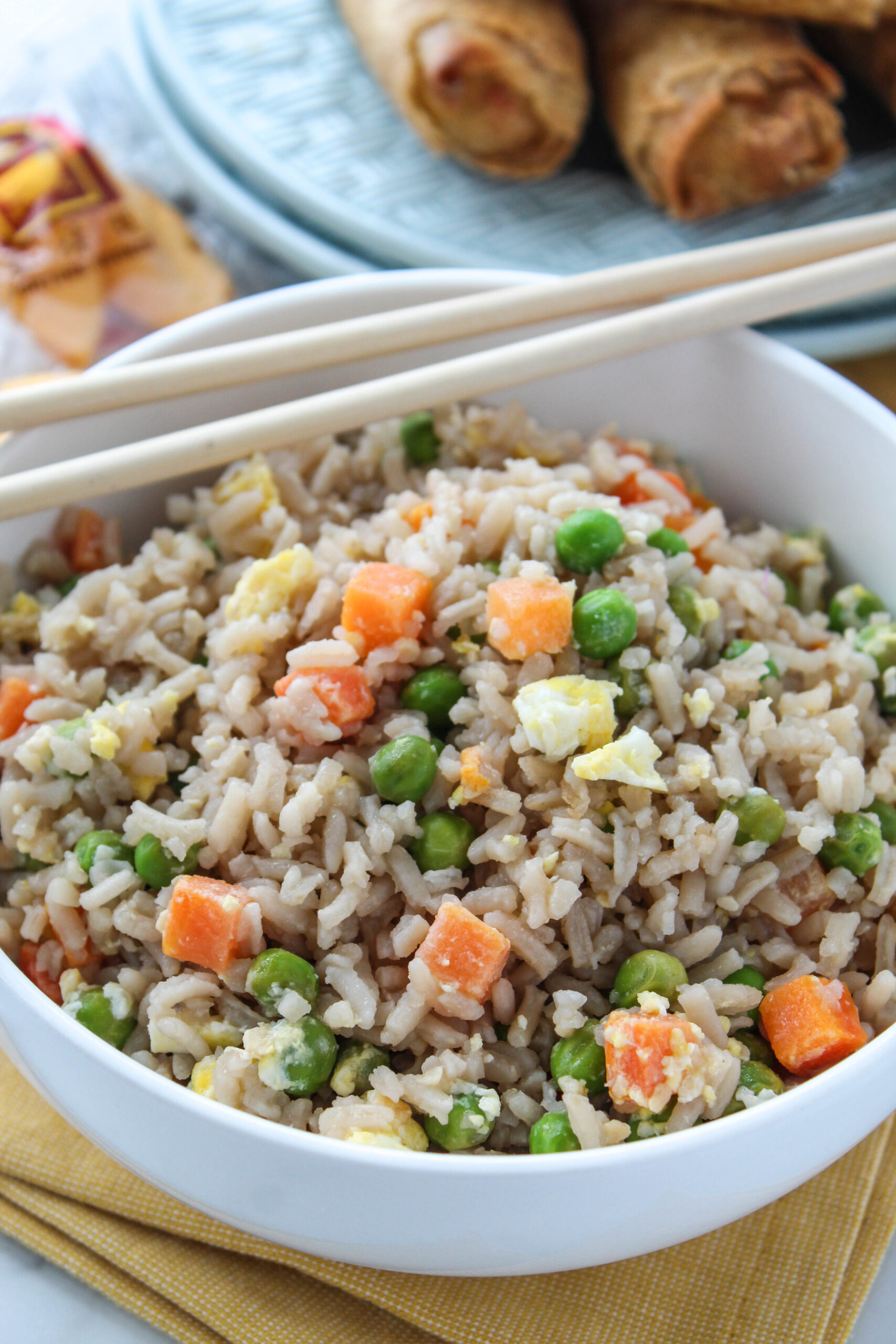 Easy Vegetable Fried Rice | Baking You Happier