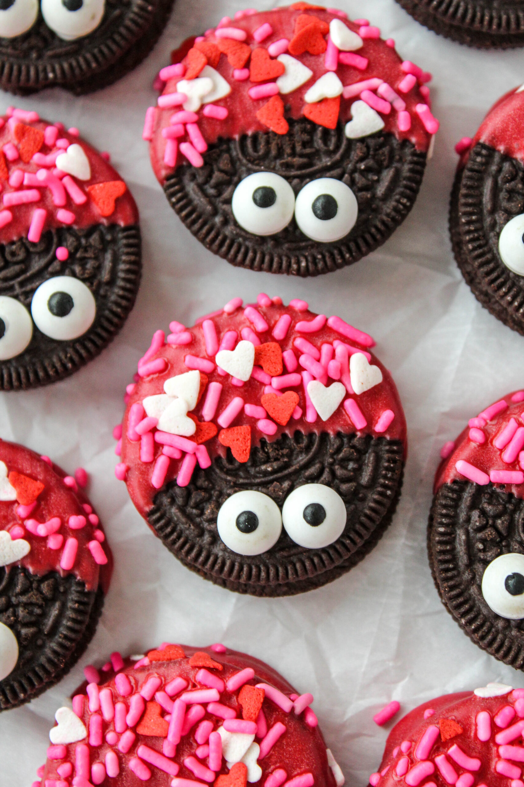 Easy Love Bug Oreo Cookies