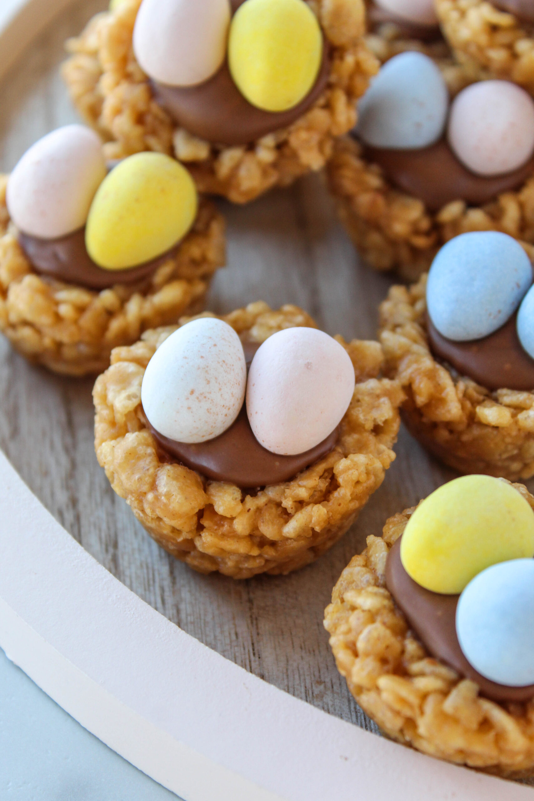 Scotcheroo Bird Nest Bites | Baking You Happier