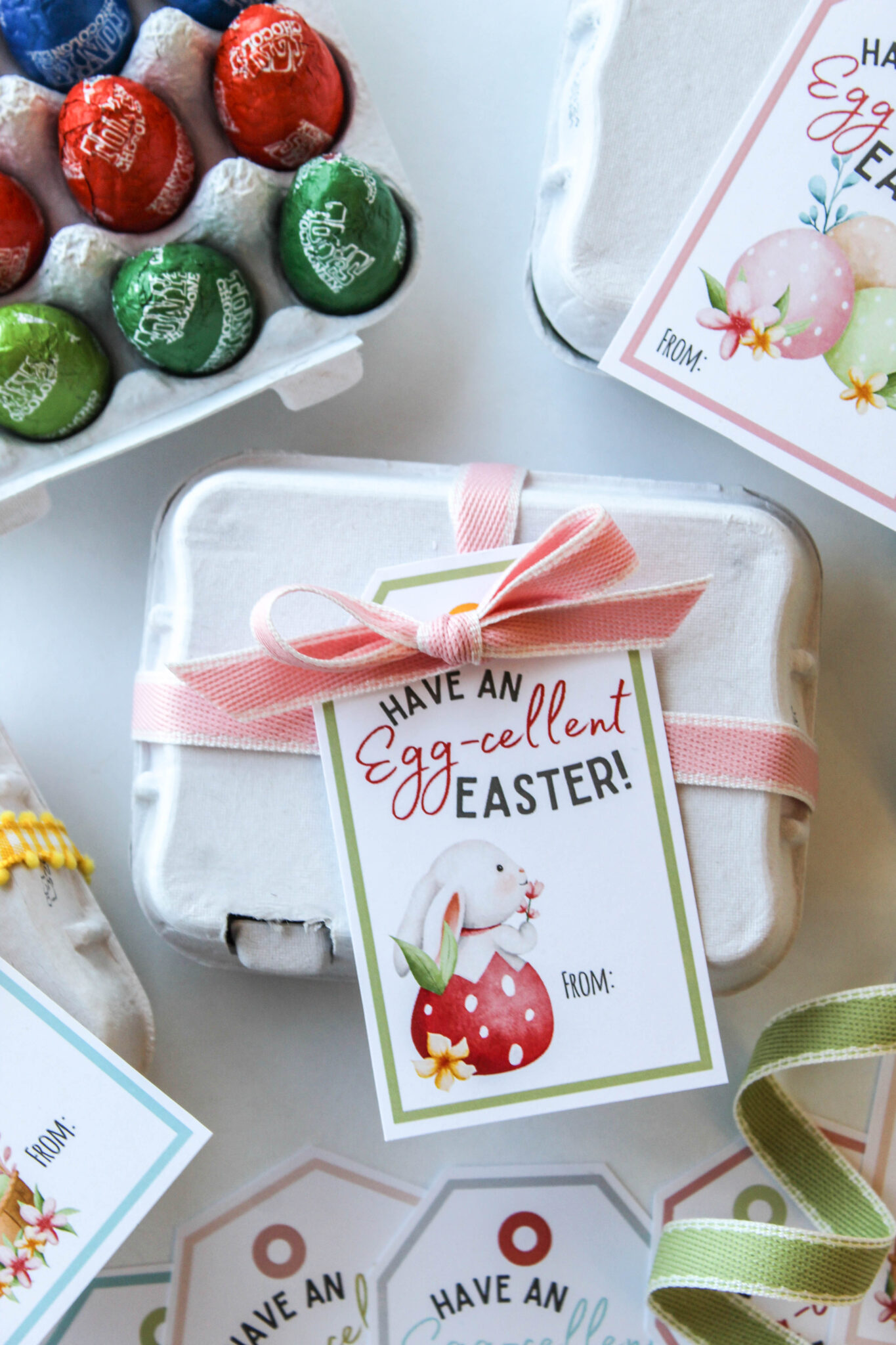 Have an Egg-cellent Easter Free Printable Gift Tags | Baking You Happier