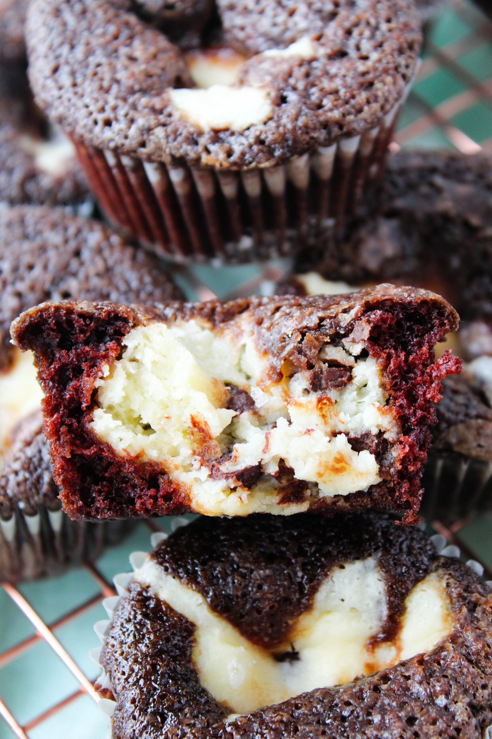 Black Bottom Cupcakes - Baking You Happier