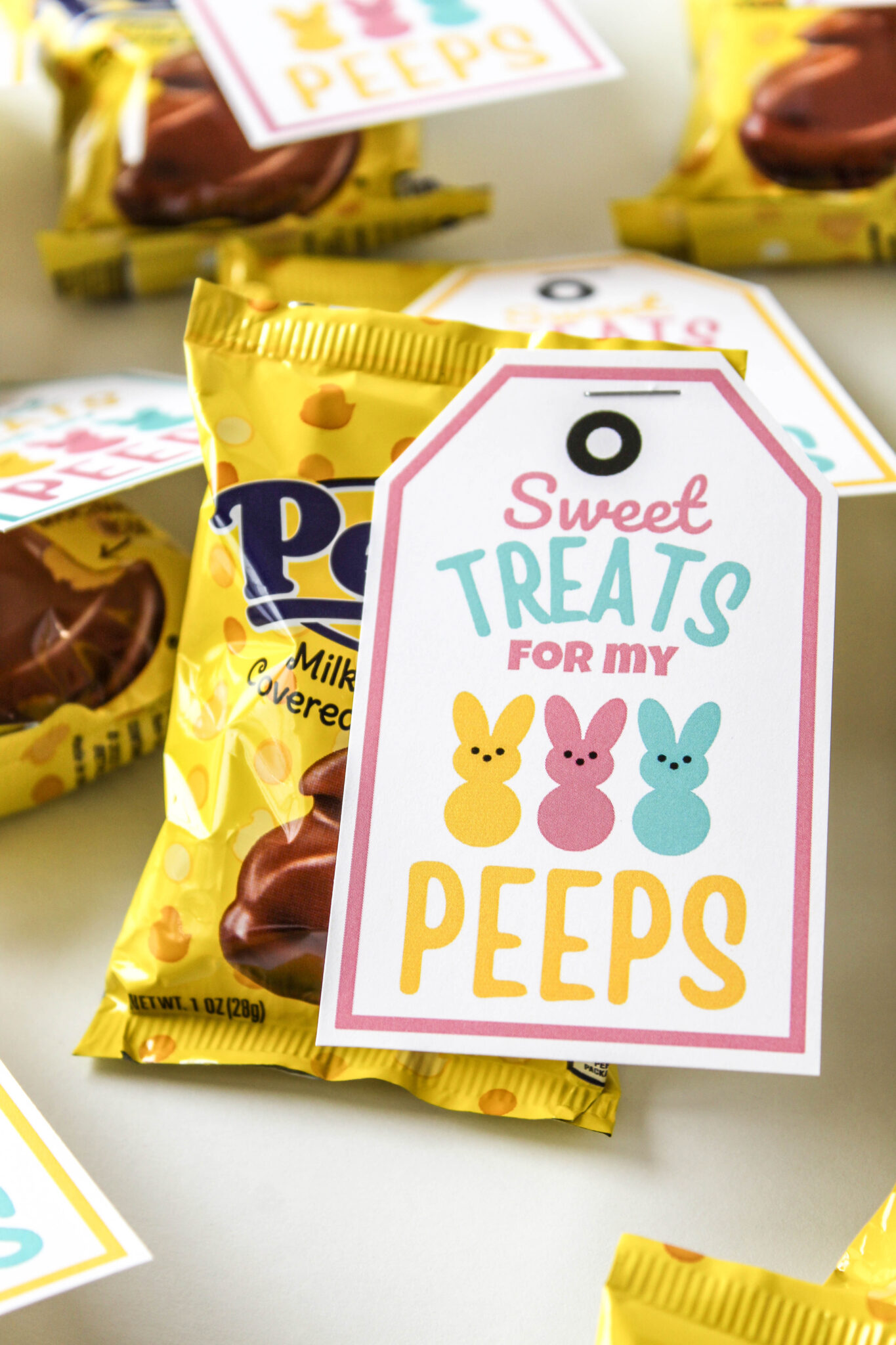 Sweet Treats for My Peeps Free Printable Gift Tags | Baking You Happier