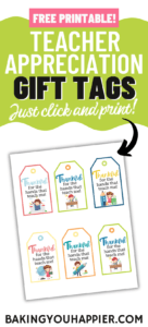 Thankful for the Hands That Teach Me Free Printable Gift Tags - Baking ...