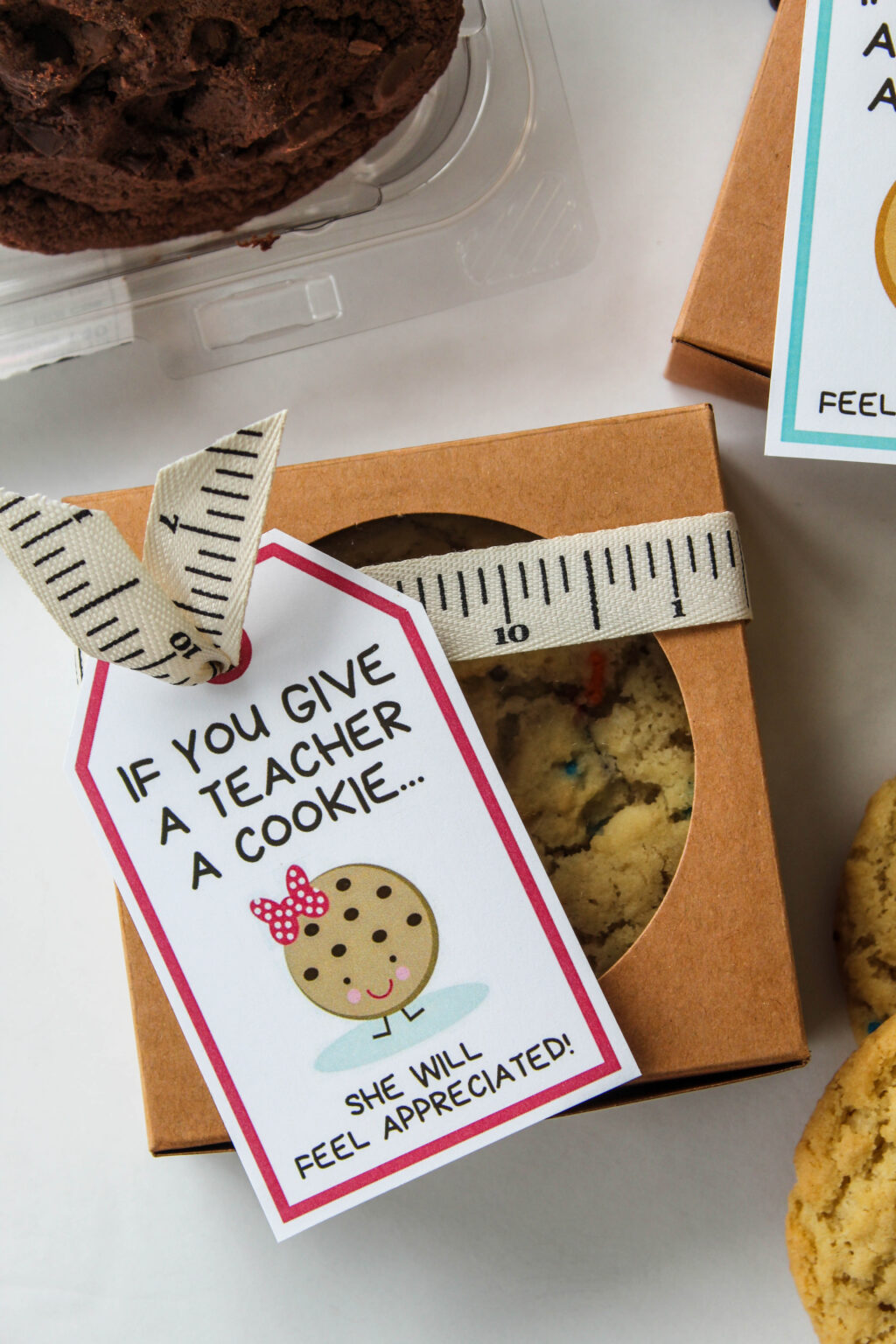 If You Give a Teacher a Cookie Free Printable Teacher Appreciation Gift ...