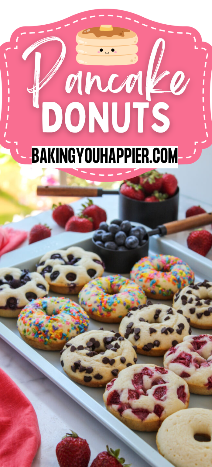 Pancake Donuts | Baking You Happier