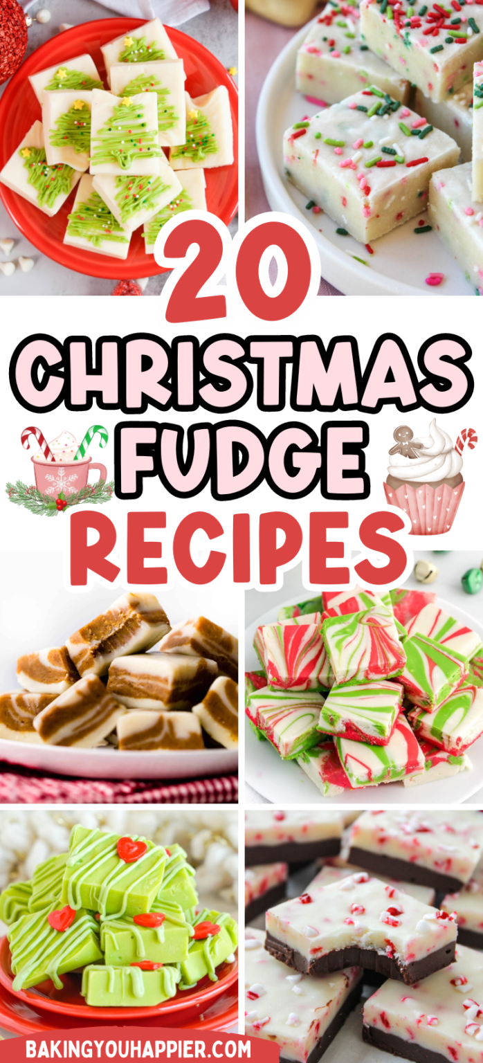 20 Christmas Fudge Recipes | Baking You Happier