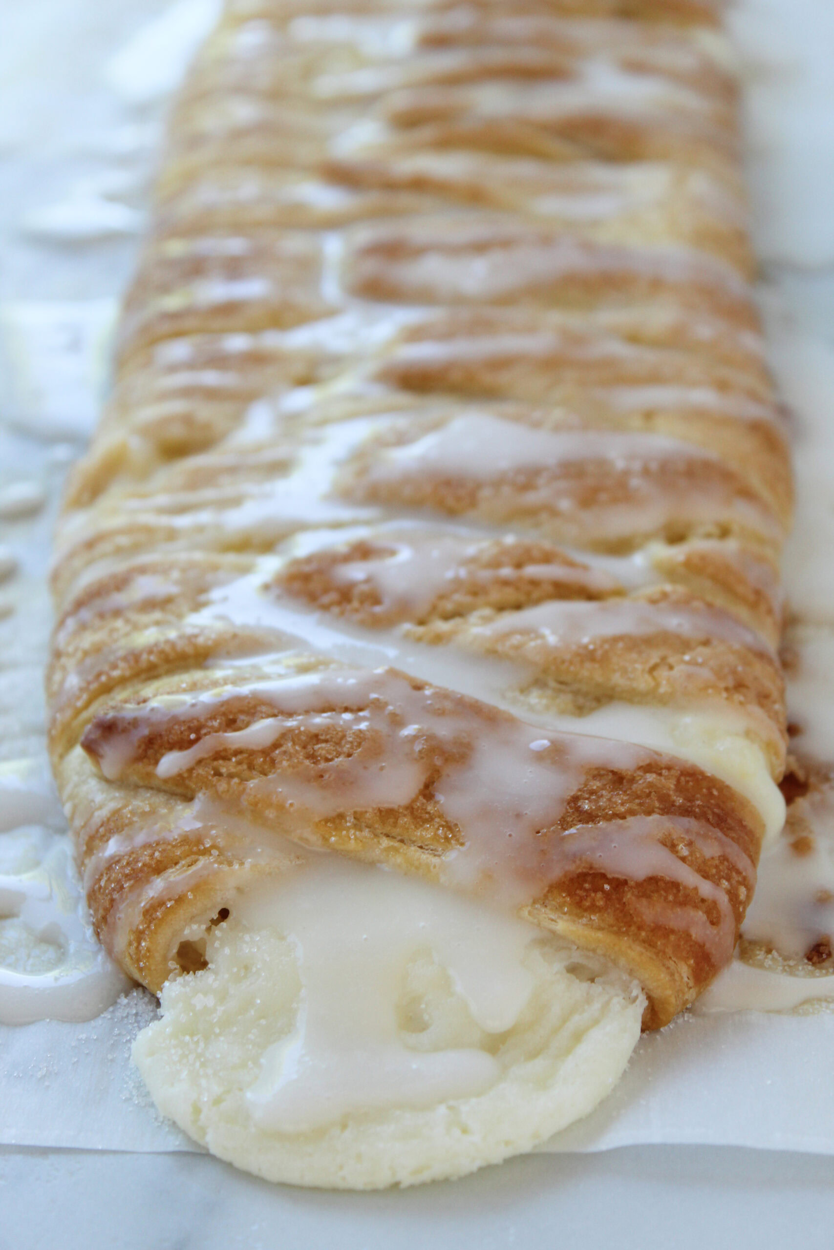 Easy Cream Cheese Strudel | Baking You Happier