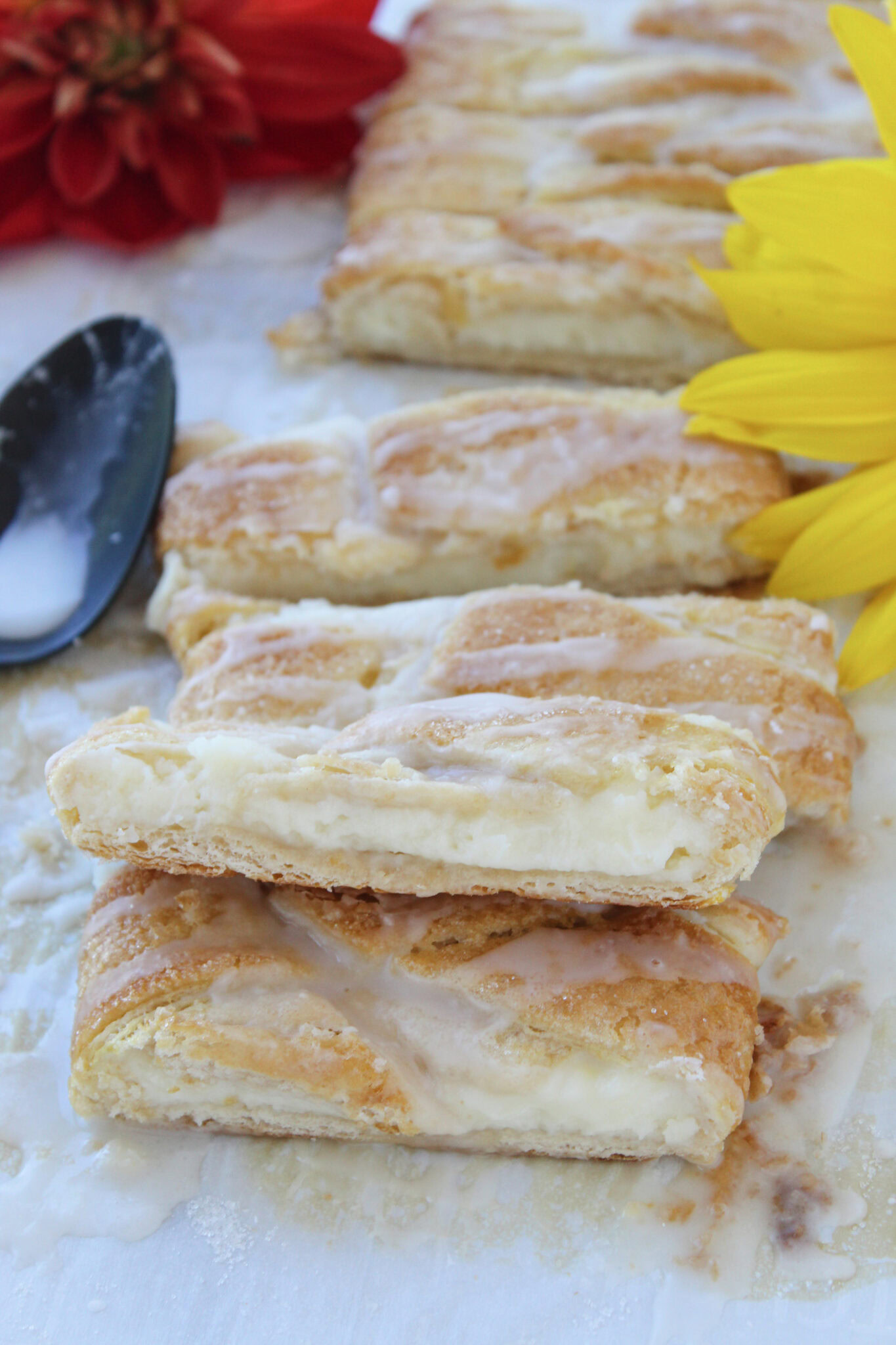 Easy Cream Cheese Strudel | Baking You Happier