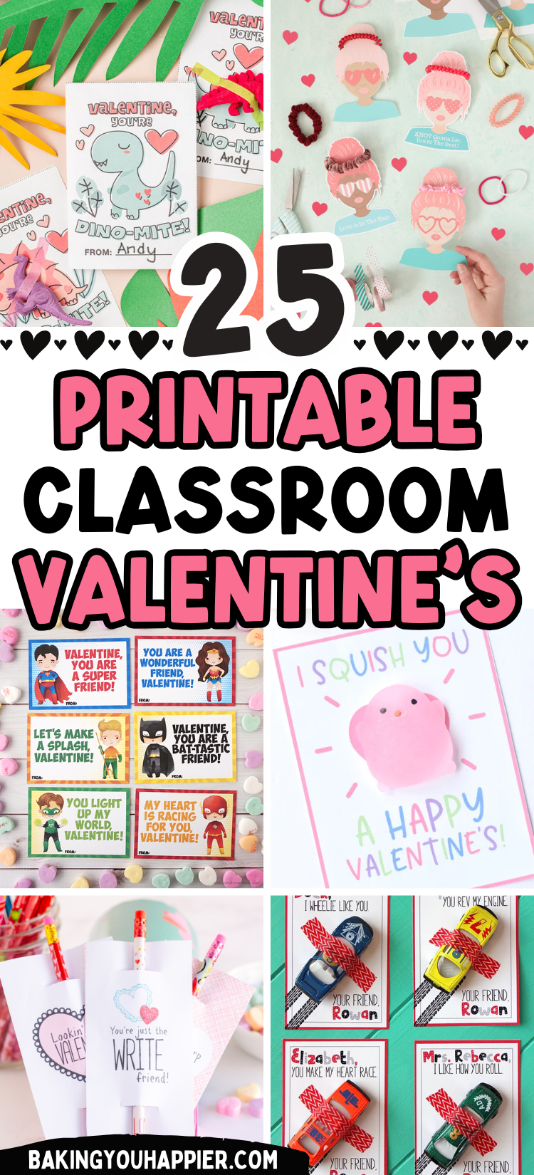 25 Free Printable Valentine Cards | Baking You Happier