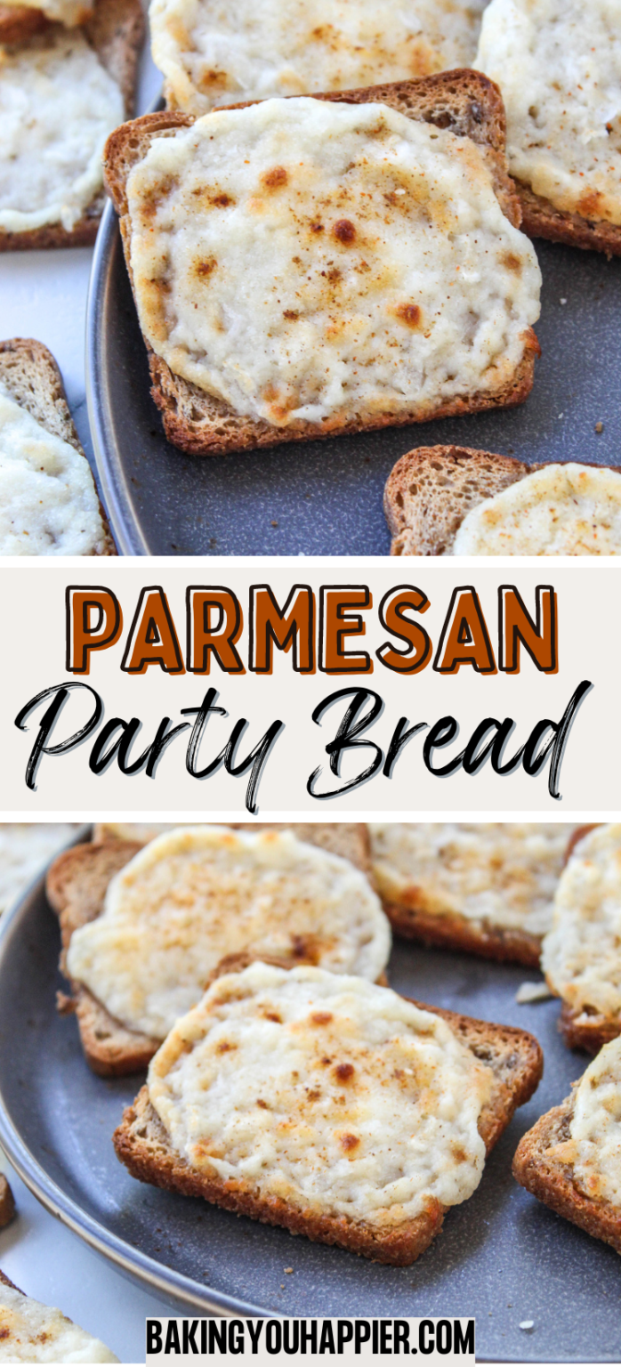 Parmesan Party Bread - Baking You Happier