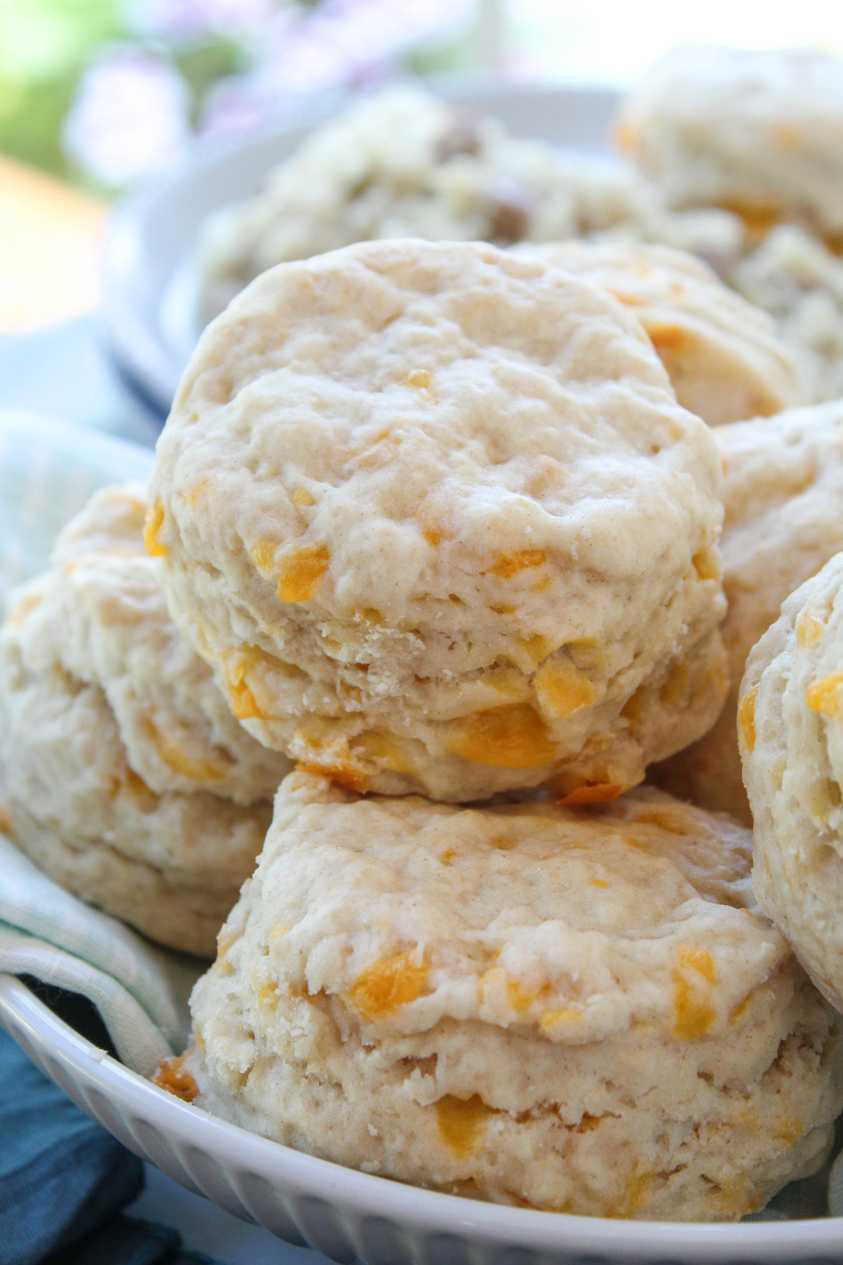 Homemade Cheddar Biscuits | Baking You Happier