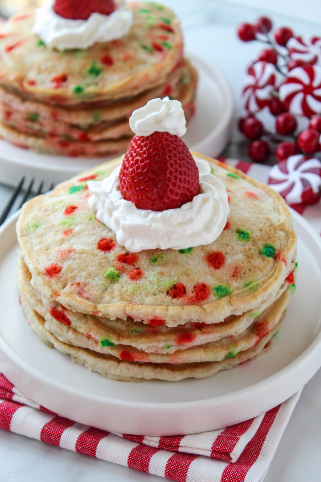 Christmas Pancakes | Baking You Happier