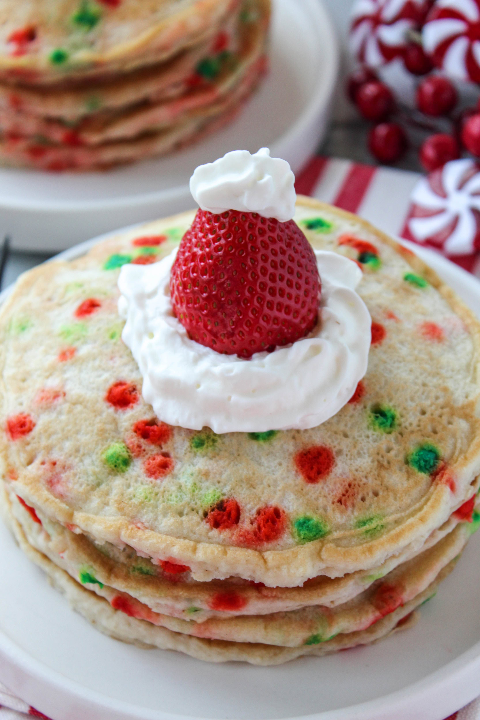 Christmas Pancakes | Baking You Happier