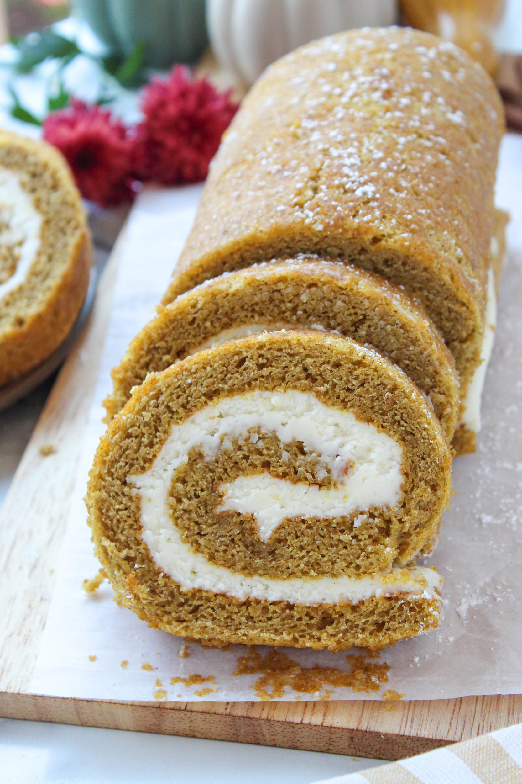 Pumpkin Roll | Baking You Happier