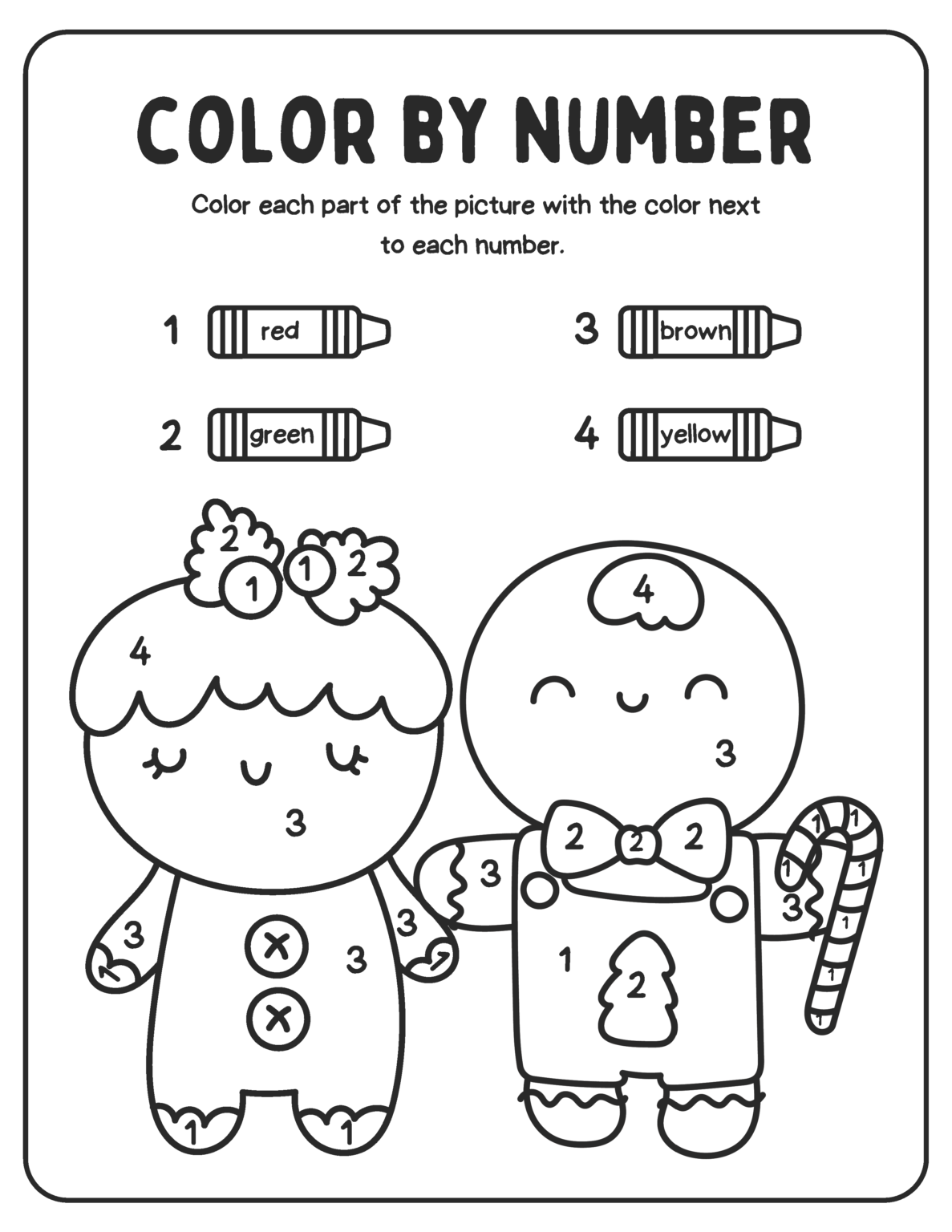 Free Printable Christmas Activity Sheets | Baking You Happier