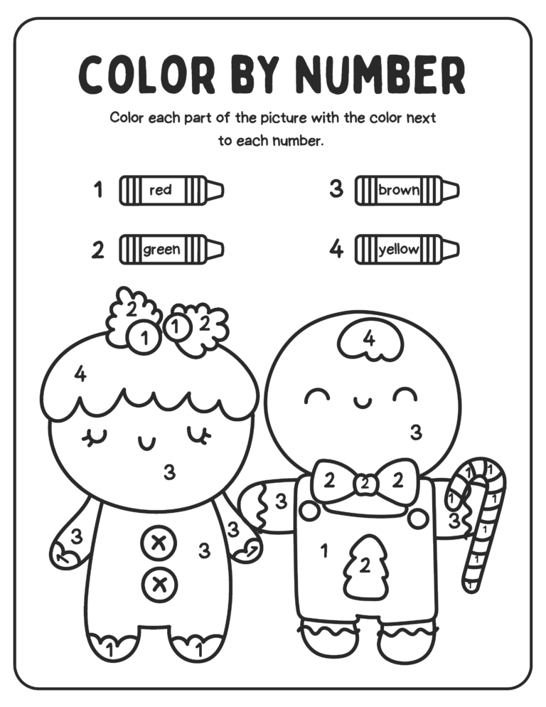 Free Printable Christmas Activity Sheets | Baking You Happier
