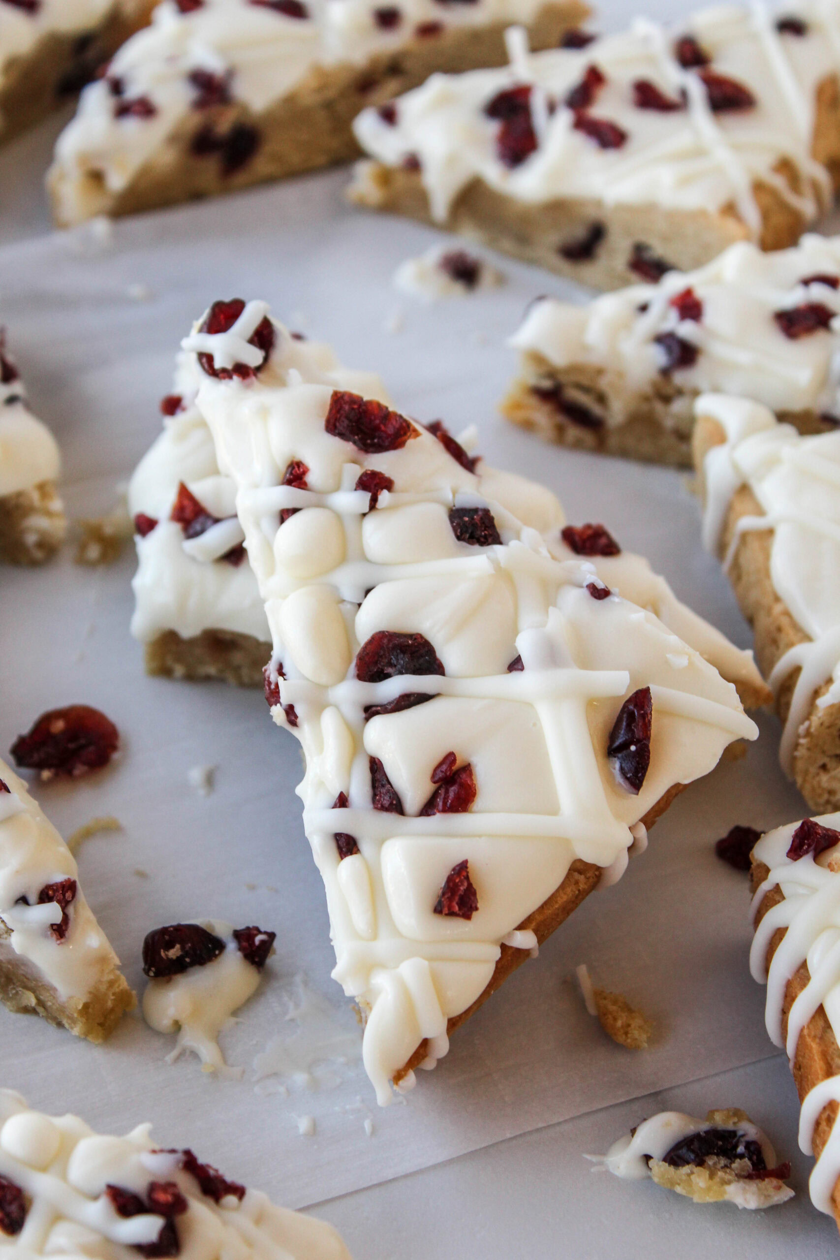 Cranberry Bliss Bars | Baking You Happier