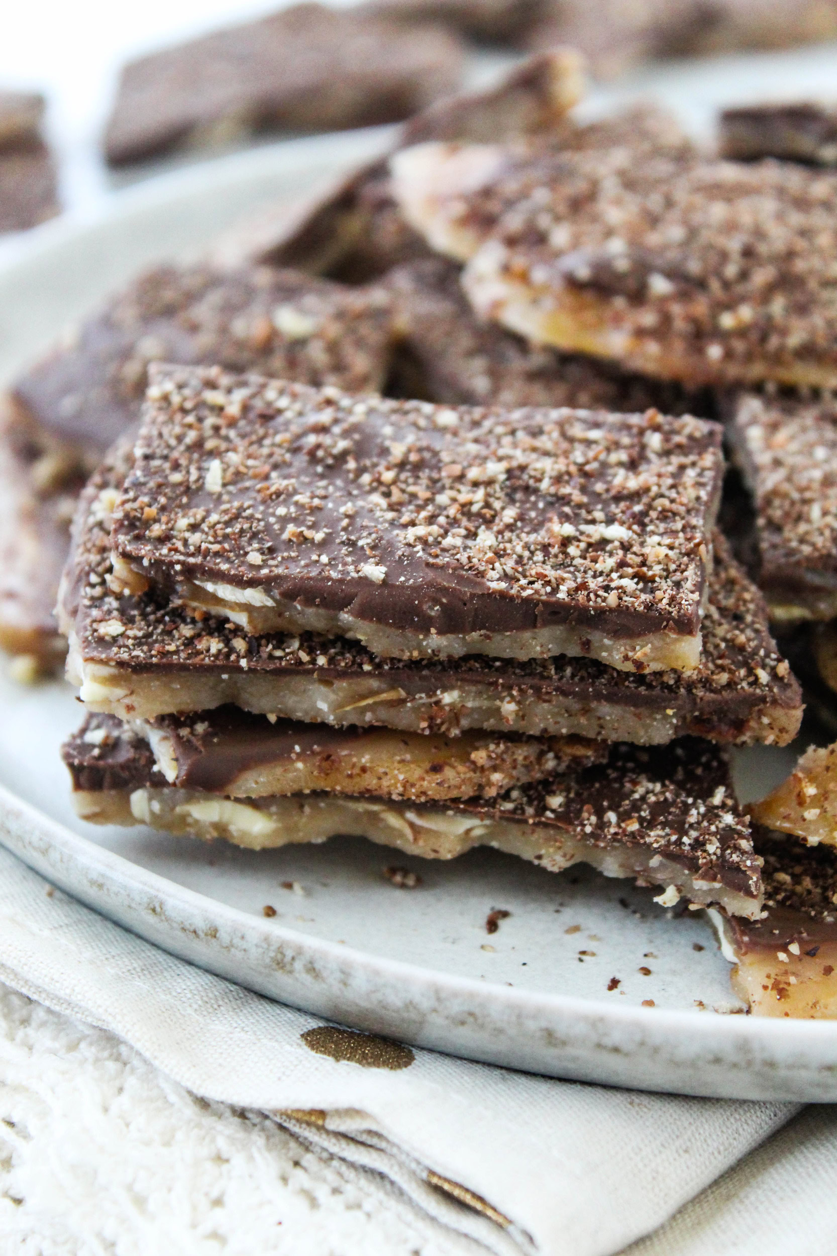 Best Homemade Toffee | Baking You Happier