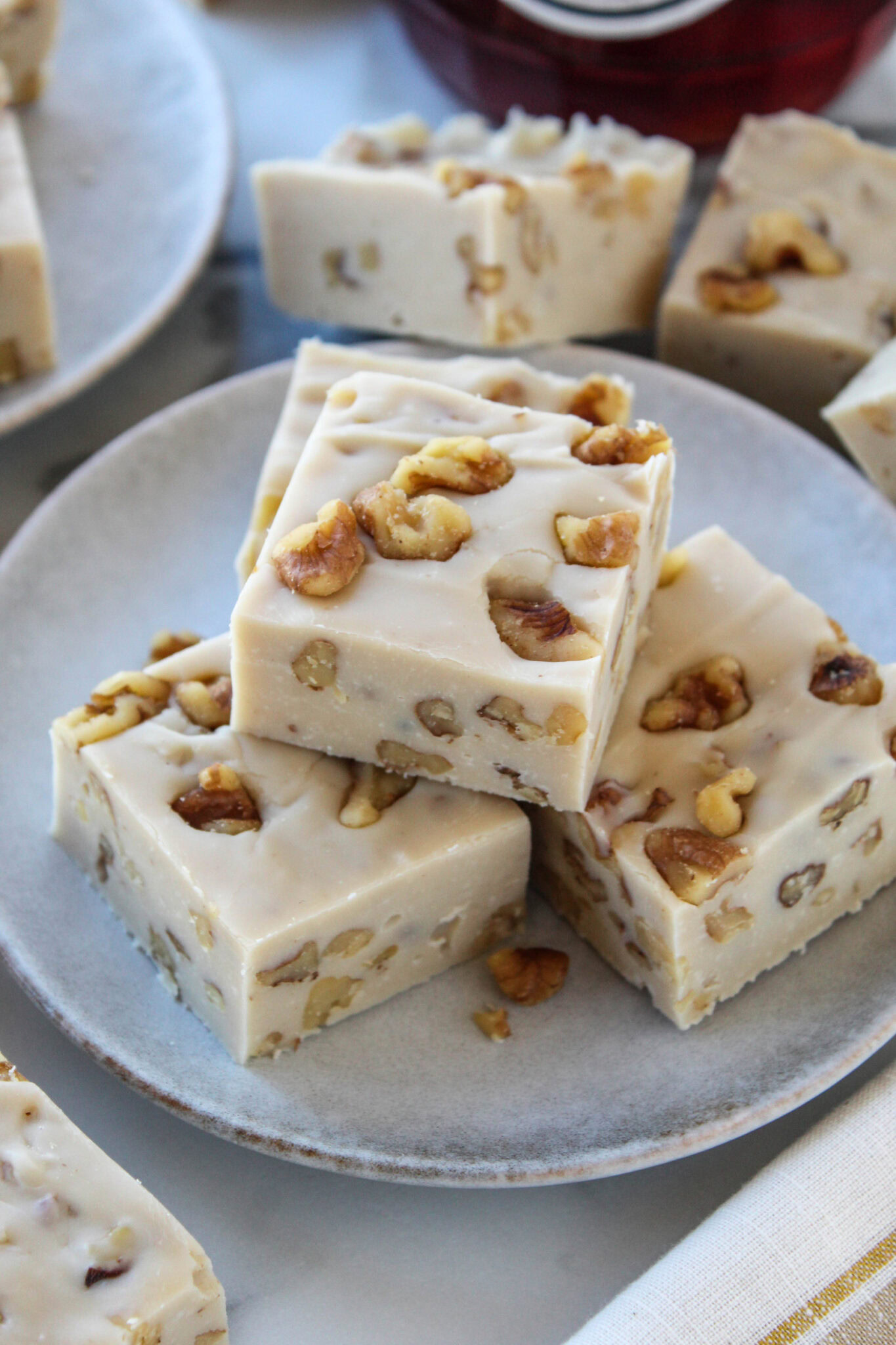 Maple Walnut Fudge | Baking You Happier