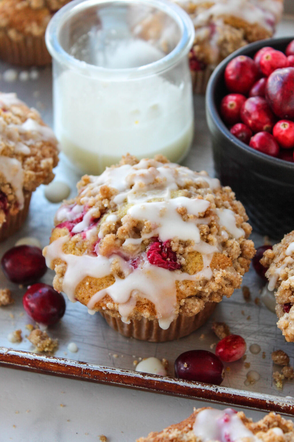 Cranberry Orange Muffins | Baking You Happier